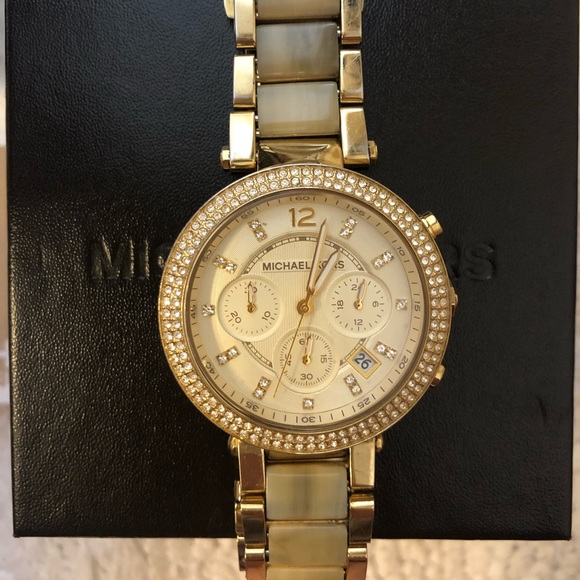 Michael Kors | Jewelry | Michael Kors Mk5632 Parker Gold Watch | Poshmark